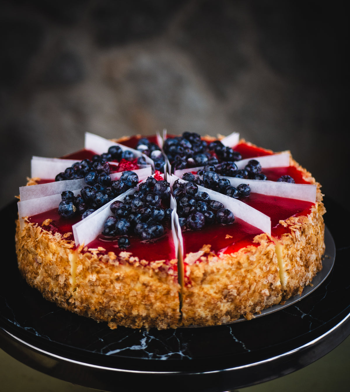 Berry Cheesecake | Oh So Good Desserts & Coffeehouse