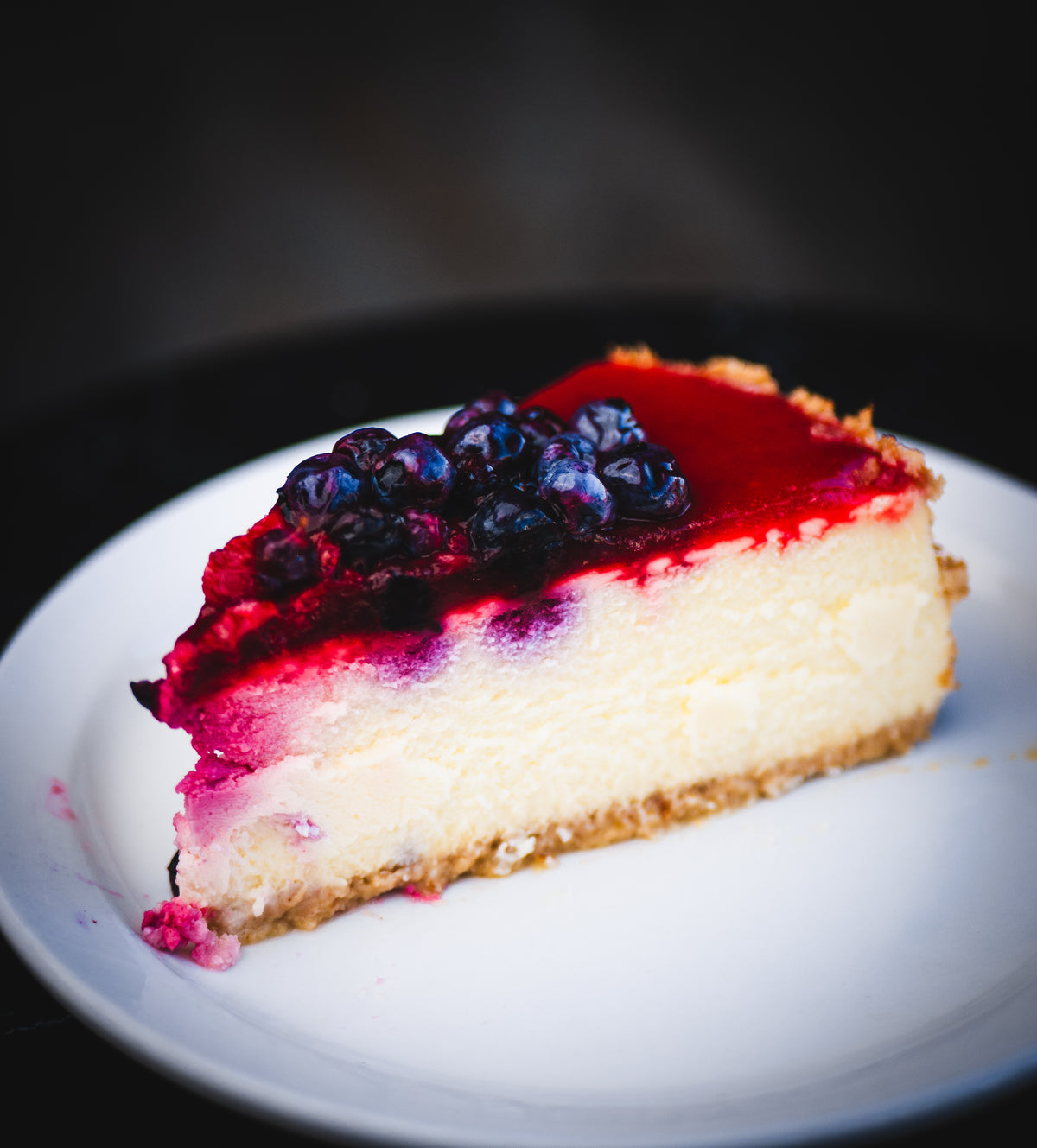 Berry Cheesecake | Oh So Good Desserts & Coffeehouse